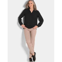 GOLDNER Bluse Damen Gr&ouml;&szlig;e M/L schwarz