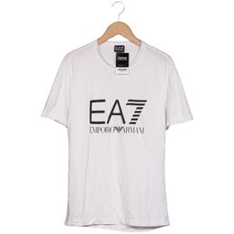 EA7 Emporio Armani T-Shirt Herren Gr&ouml;&szlig;e S Second Hand wei&szlig;