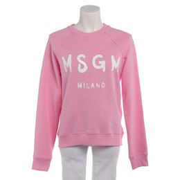 MSGM Sweatshirt / Sweatjacke Damen Gr&ouml;&szlig;e S Second Hand hellpink
