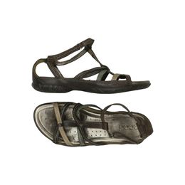 Ecco Sandalen Damen Gr&ouml;&szlig;e 38 Second Hand braun