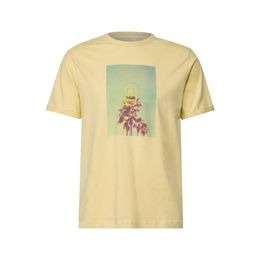 Street One Men Shirt male Yellow size S