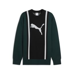 Puma Pullover 'Future Archive' Damen Gr&ouml;&szlig;e XS dunkelgr&uuml;n / schwarz / wei&szlig;