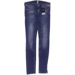 Replay Jeans Damen Gr&ouml;&szlig;e 27 Second Hand blau