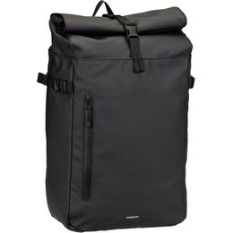 Sandqvist Rucksack 'Stream Slim Rolltop M' Herren Gr&ouml;&szlig;e One Size schwarz