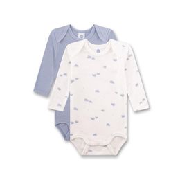 Sanetta Body Jungen Gr&ouml;&szlig;e 62 beige / taubenblau / braun