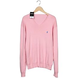 Polo Ralph Lauren Pullover Herren Größe M Second Hand pink