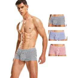 SEOBEAN Boxershorts Herren Größe XL blau / rot / schwarz / weiß