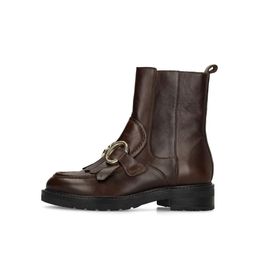 Manfield Stiefelette Damen Gr&ouml;&szlig;e 38 braun Winterschuhe
