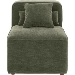 Sofa-Mittelelement Home Affaire "Sundstrup", gr&uuml;n, B:70cm H:76,5cm T:93cm, 100% Polyester, Polsterelemente, Modulserie, individuelle Zusammenstellung