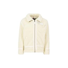 Alpha Industries &Uuml;bergangsjacke 'B3 Teddy' Herren Gr&ouml;&szlig;e XL offwhite