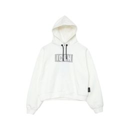 Icon Sweatshirt 'Strass logo' Mädchen Größe 164 weiß