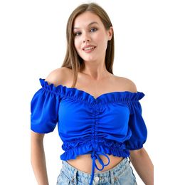 WOMAN VISION Bluse Damen Gr&ouml;&szlig;e M kobaltblau