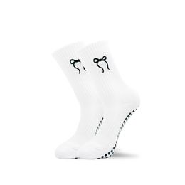 Grippyglow Athletic Socks 'Pilates Socken aus Baumwolle mit Schleife (2er Pack)' female White size 36-41