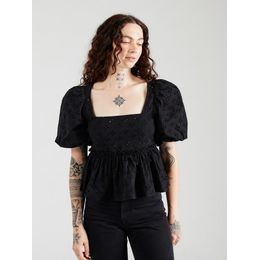 MONKI Bluse Damen Größe M schwarz