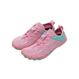 Freiluftkind Athletic Lace-Up Shoes 'Freiluftkind &ndash; Kokoda rutschfeste Barfu&szlig;schuhe f&uuml;r dein Abenteuer' male Pink size 44