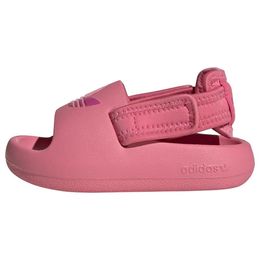 adidas originals Sandale 'Adifom Adilette' Jungen Gr&ouml;&szlig;e 19 lila / orange / pitaya / altrosa