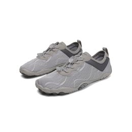 Freiluftkind Athletic Lace-Up Shoes 'Freiluftkind &ndash; Kokoda rutschfeste Barfu&szlig;schuhe f&uuml;r dein Abenteuer' male Grey size 43