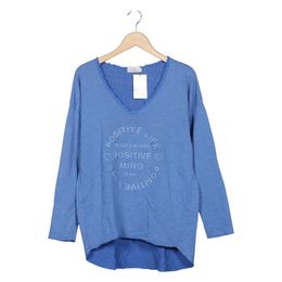 Zwillingsherz Sweater Damen Gr&ouml;&szlig;e S Second Hand blau
