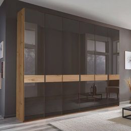 Pharao24.de Dreht&uuml;renschrank Schlafzimmerkleiderschrank in modernem Design 295 cm breit
