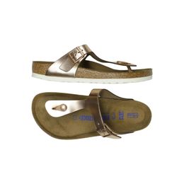 Birkenstock Sandalen Damen Gr&ouml;&szlig;e 37 Second Hand gold