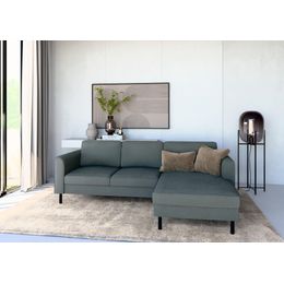 Ecksofa Home Affaire, B:232cm H:83cm T:161cmanthrazit, 92% Polyester, 5% Polyamid, Wohnzimmer, Sofas, "Booster II, whlw. mit Schlaffunktion &