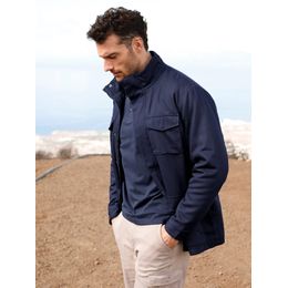 Langjacke Catamaran, Herren, Gr. 62, blau (marine), 100% Baumwolle, Wattierung:100% Polyester, Ärmelfutter:100% Polyester, unifarben, Jacken