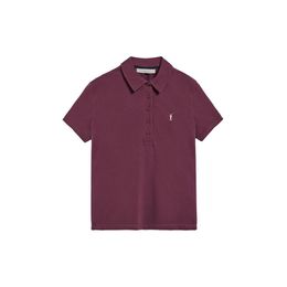 Polo Club Shirt Damen Größe XXL pflaume / weiß