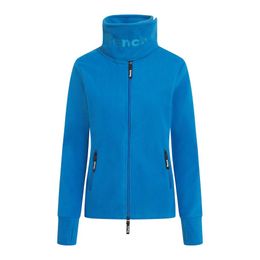 Bench Fleece Jacket female Blue size 38