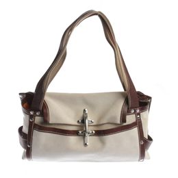 Fay Schultertasche / Umhängetasche Damen Größe One Size Second Hand beige