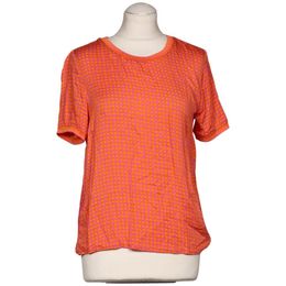 EMILY VAN DEN BERGH Bluse Damen Gr&ouml;&szlig;e M Second Hand orange
