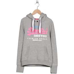 Superdry Kapuzenpullover Damen Größe S Second Hand grau