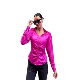 For You Moda Bluse Damen Gr&ouml;&szlig;e L pink
