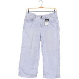 Cartoon Stoffhose Damen Gr&ouml;&szlig;e M Second Hand blau