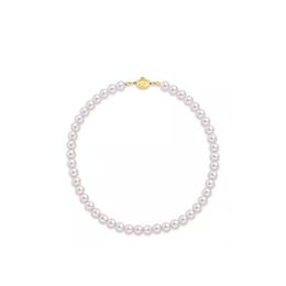 Rougemont Jewellery Necklace 'Elegante Perlen Halskette 45cm' female Gold size 45cm
