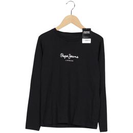 Pepe Jeans Langarmshirt Damen Größe S Second Hand schwarz