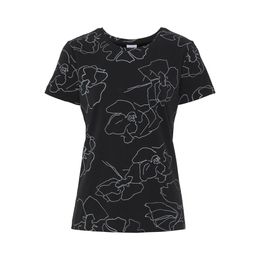 Lascana Shirt Damen Gr&ouml;&szlig;e L schwarz / wei&szlig;