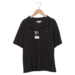 Tommy Hilfiger Poloshirt Damen Größe XL Second Hand schwarz