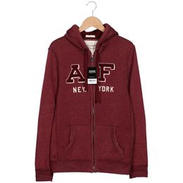 Abercrombie & Fitch Abercrombie & Fitch Kapuzenpullover Herren Gr&ouml;&szlig;e S Second Hand bordeaux