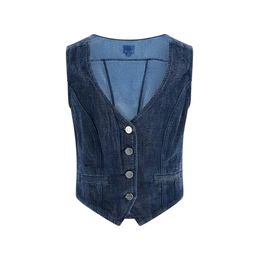 Guess Jeansweste Damen Gr&ouml;&szlig;e XXL blue denim