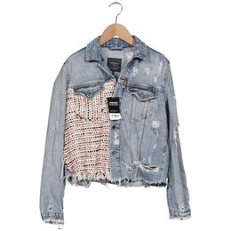 Zara Jacke Damen Gr&ouml;&szlig;e S Second Hand hellblau