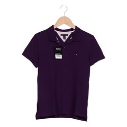 Tommy Hilfiger Poloshirt Damen Größe M Second Hand lila