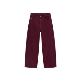 Mango Jeans 'Camilla' Damen Größe 40 weinrot