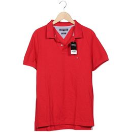 Tommy Hilfiger Poloshirt Damen Größe L Second Hand rot