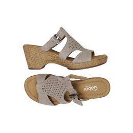 Gabor Sandalen Damen Größe 39.5 Second Hand beige