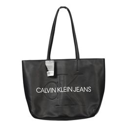 Calvin Klein Jeans Handtasche gross Damen Größe One Size Second Hand schwarz