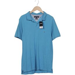 Tommy Hilfiger Poloshirt Herren Größe XL Second Hand hellblau