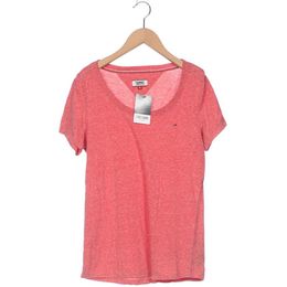Tommy Jeans T-Shirt Damen Gr&ouml;&szlig;e M Second Hand rot
