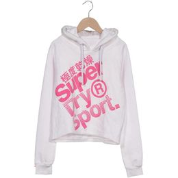 Superdry Kapuzenpullover Damen Größe M Second Hand weiß