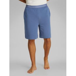Schlafshorts "SLEEP SHORT", Herren, Gr. S (48), N-Gr, grau (grisaille), Single Jersey, Obermaterial: 98% Baumwolle, 2% Polyester, Calvin Klein Underwear, Basic normal, Hosen, mit Calvin Klein Logo-Elastikbund
