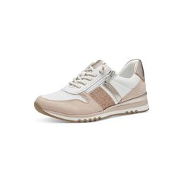 Marco Tozzi Sneaker Damen Größe 41 beige / taupe / weiß